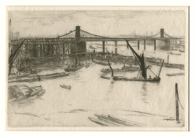 Whistler, Old Hungerford Bridge