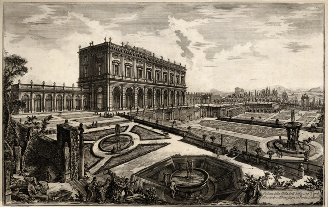 Piranesi, The Villa Albani