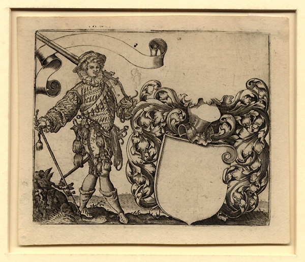 de Bry, Emblem with a Halberdier